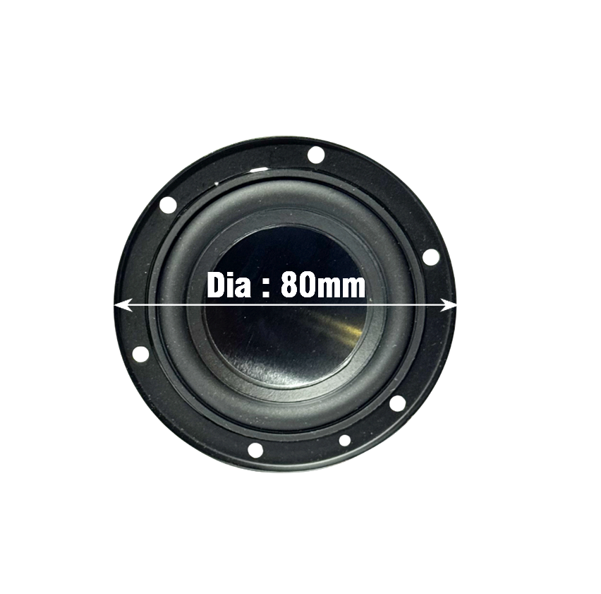 Speaker 16W - 4 Ohm - 80x37mm -1Pcs