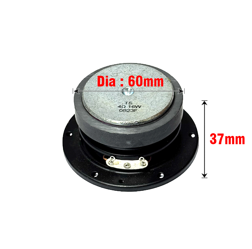 Speaker 16W - 4 Ohm - 80x37mm -1Pcs
