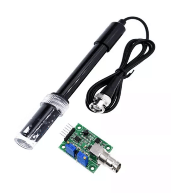 Liquid PH Sensor + BNC PH Electrode Probe Module (PH0-14)