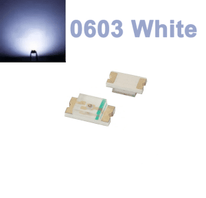 SMD LED 0603 White (10Pcs)