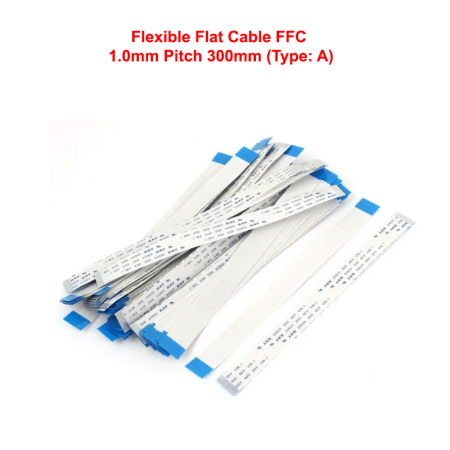 Flexible Flat Cable FFC (10Pin) 1.0mm Pitch 300mm (Type: A)