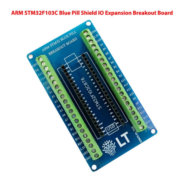 ARM STM32F103C Blue Pill Shield IO Expansion Breakout Board